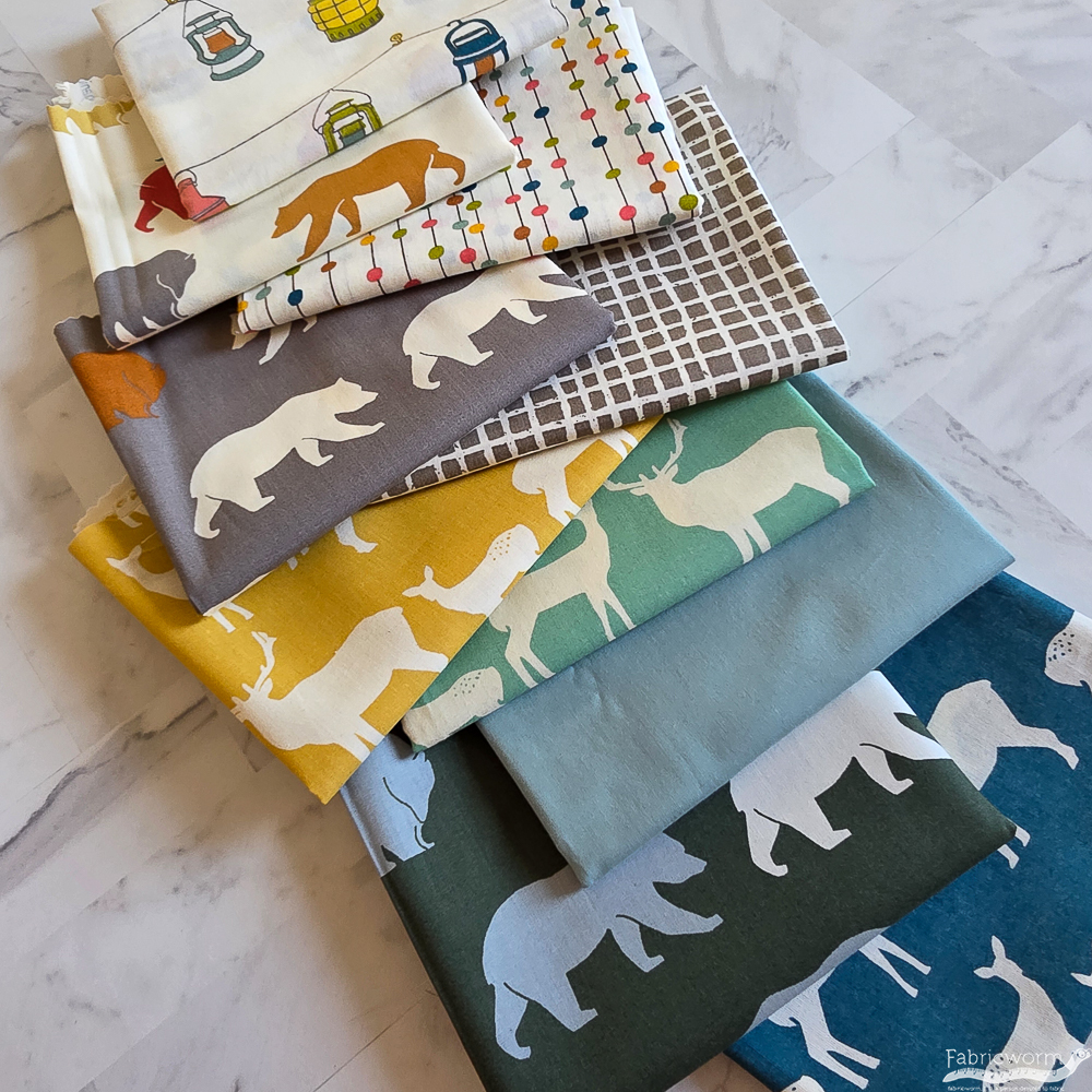 Creature Camp FAT QUARTER Bundle 10 Total by Jay-Cyn Designs for Birch ...
