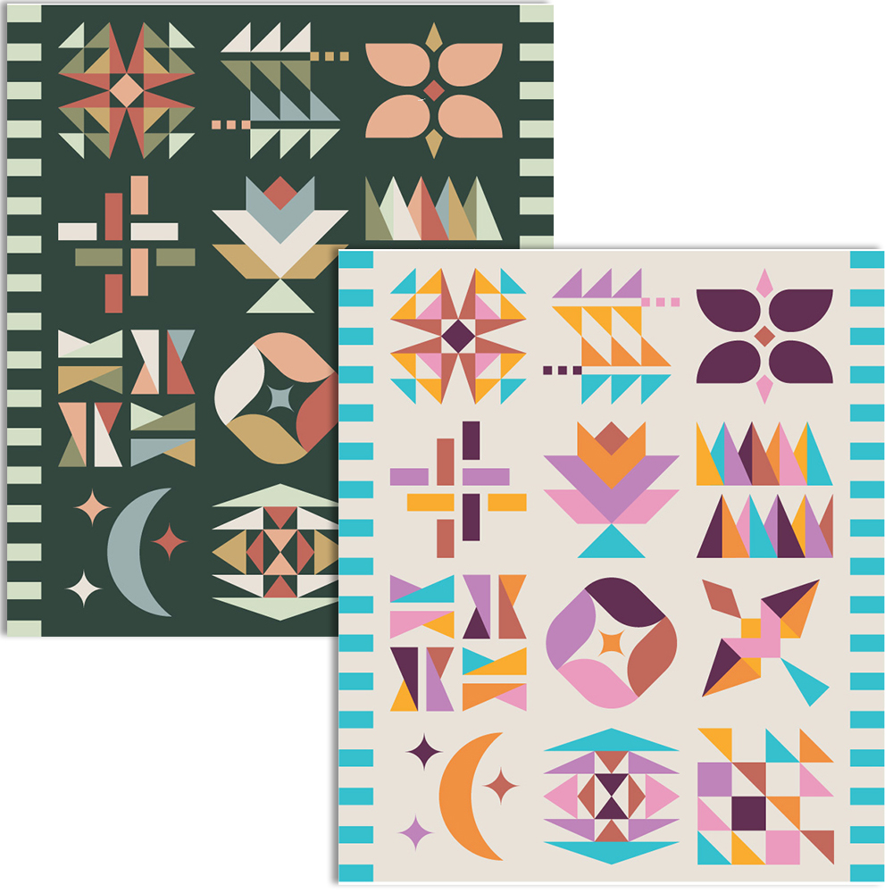 Eudaimonia Studio's Hand + Soul 2026 Block of the Month Quilt Bundle ...