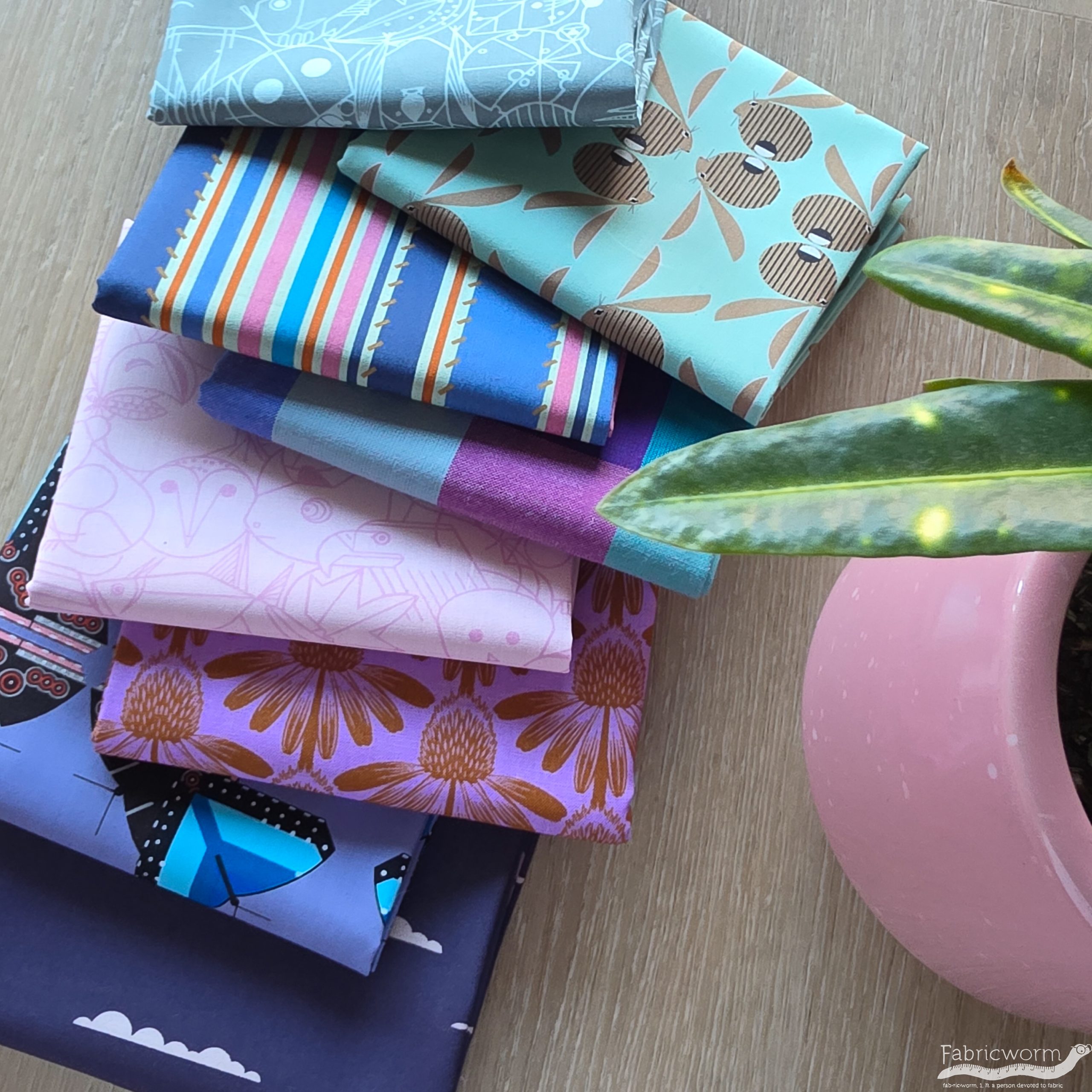 Fabricworm Prism Fat Quarter Stars Bundle 8 Total - Fabricworm